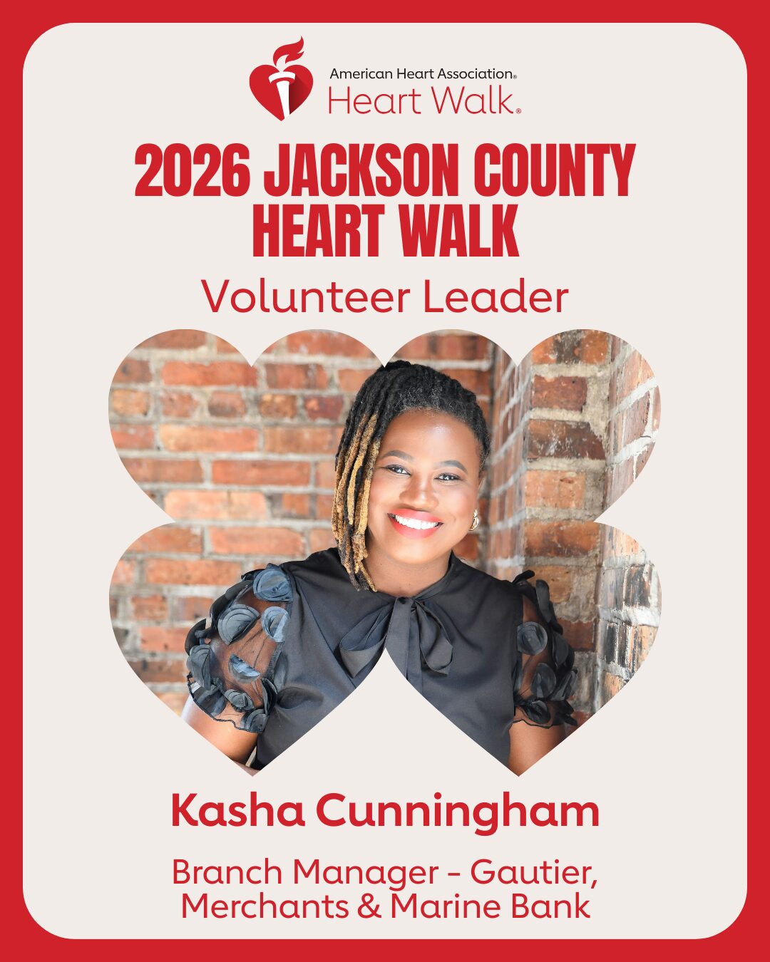 Jackson County Heart Walk Association - Merchants & Marine Bank
